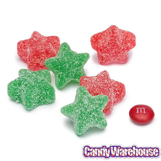 Christmas Sour Stars Jelly Candy: 5LB Bag | Candy Warehouse