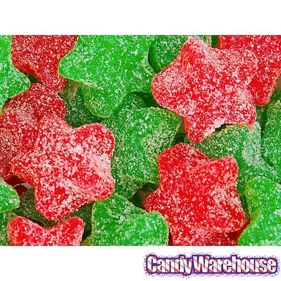 Christmas Sour Stars Jelly Candy: 5LB Bag | Candy Warehouse