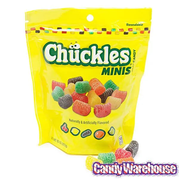 Chuckles Minis Jelly Candy: 10-Ounce Bag | Candy Warehouse