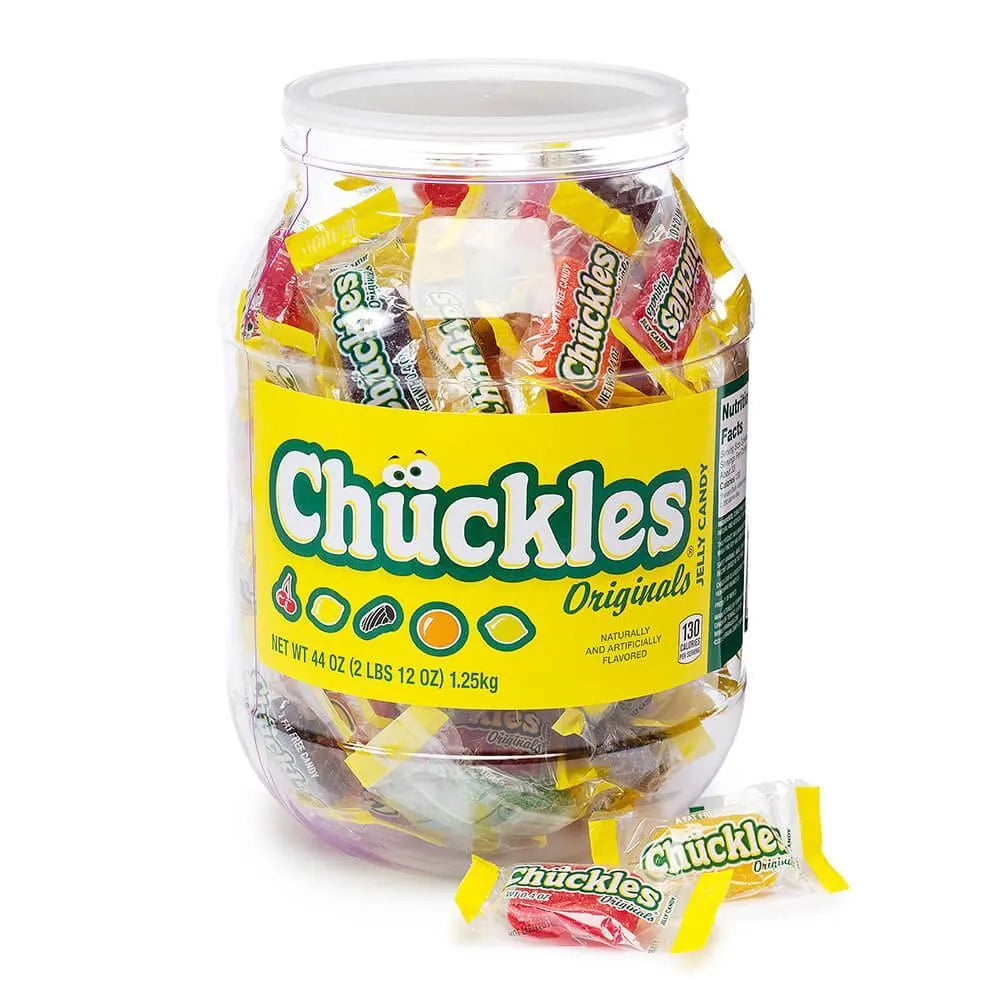 Chuckles Originals Jelly Candy: 100-Piece Tub – Candy Warehouse