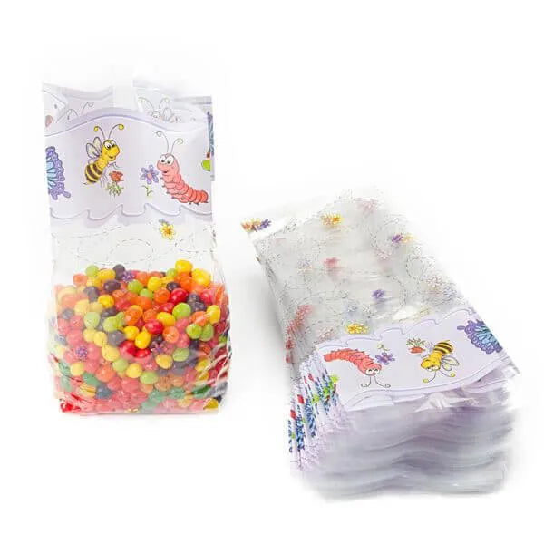 Clear Cello Candy Bags with Bugs: 100-Piece Box | Candy Warehouse