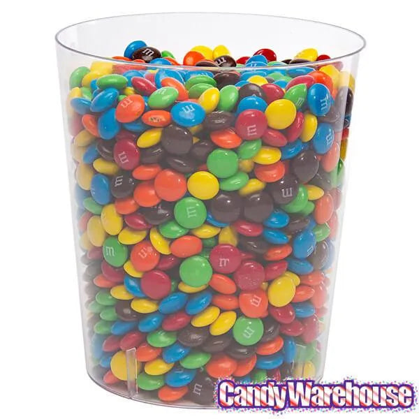 Clear Plastic Cylindrical Candy Container - Small – Candy Warehouse