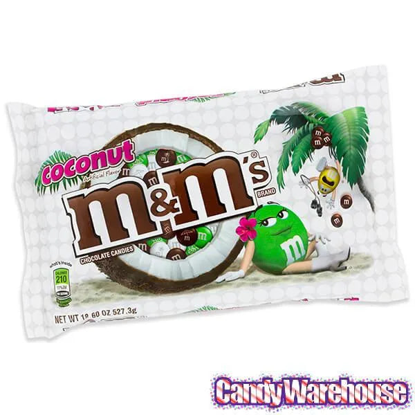 Coconut M&M's Candy: 18.6-Ounce Bag | Candy Warehouse