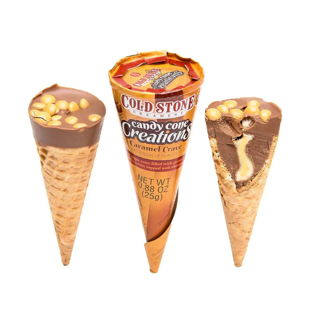 Coldstone Creamery Candy Cones - Caramel Craves: 12-Piece Display ...