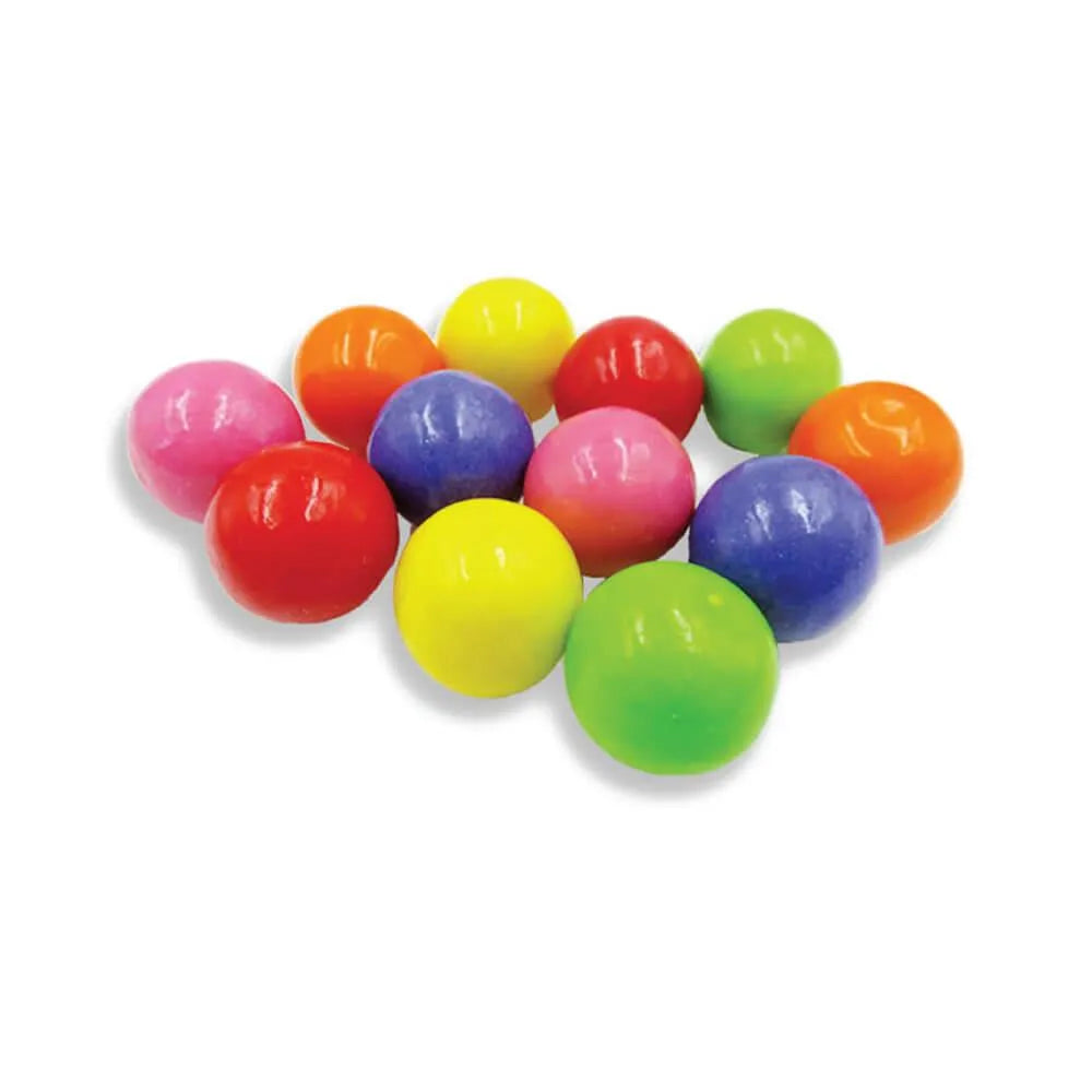 Color Splash Assorted 1-Inch Gumballs: 2LB Bag | Candy Warehouse