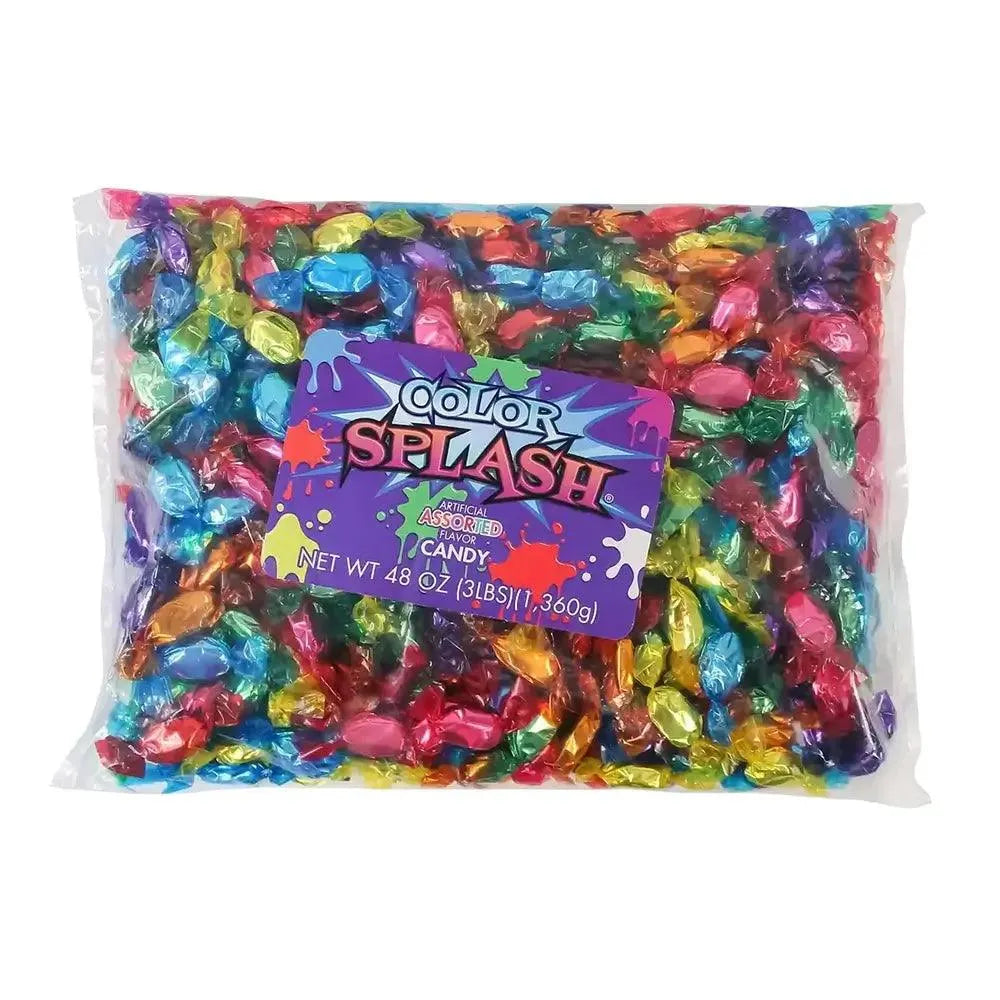 Color Splash Assorted Hard Candy: 3LB Bag | Candy Warehouse