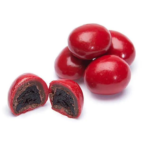 Cranberry Chocolate Pastels Candy: 2LB Bag | Candy Warehouse