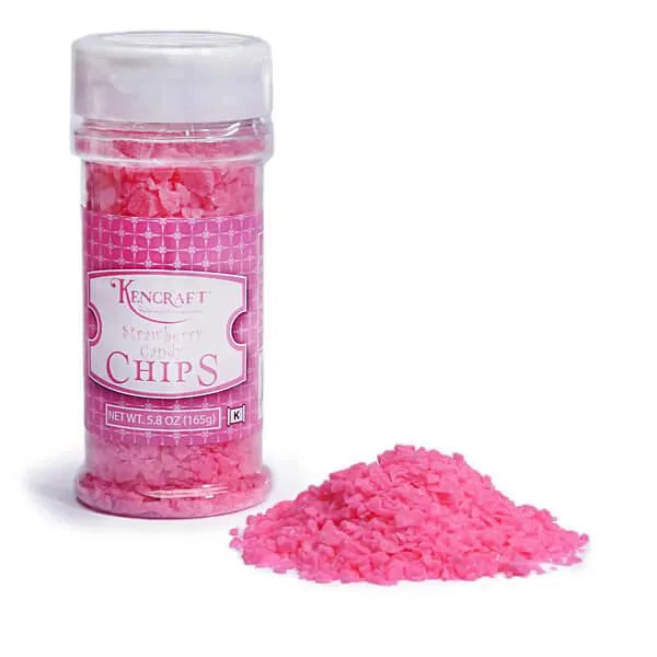 Crushed Candy Chips - Pink Strawberry: 5.8-Ounce Shaker – Candy Warehouse