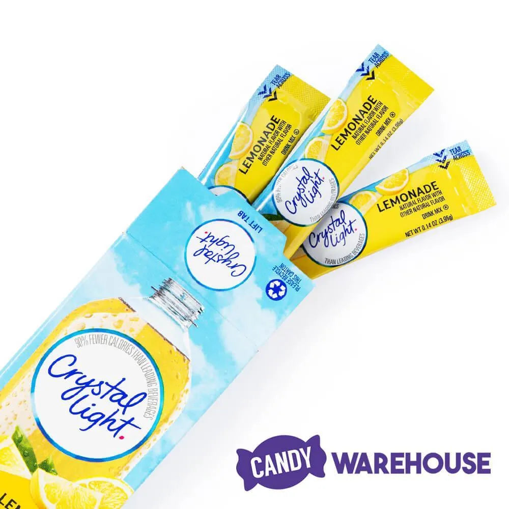 Crystal Light - Lemonade: 10-Piece Box – Candy Warehouse
