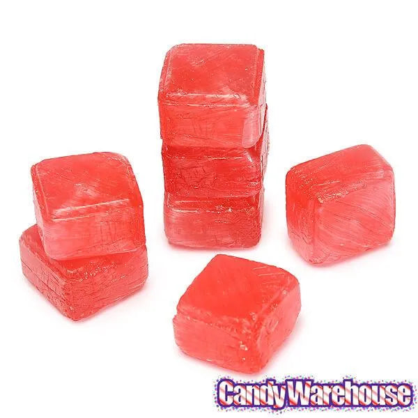 Cubes Hard Candy - Wild Cherry: 3LB Bag – Candy Warehouse