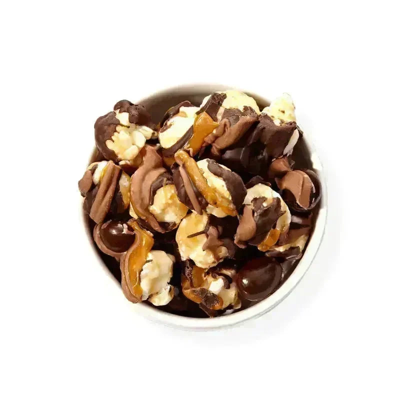 Funky Chunky Dark Chocolate Mocha Popcorn: 5-Ounce Bag – Candy Warehouse