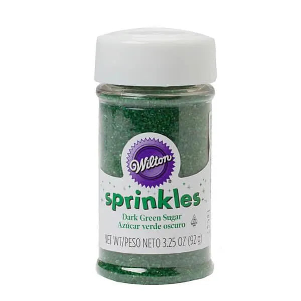 Dark Green Colored Sugar: 3.25-Ounce Bottle | Candy Warehouse