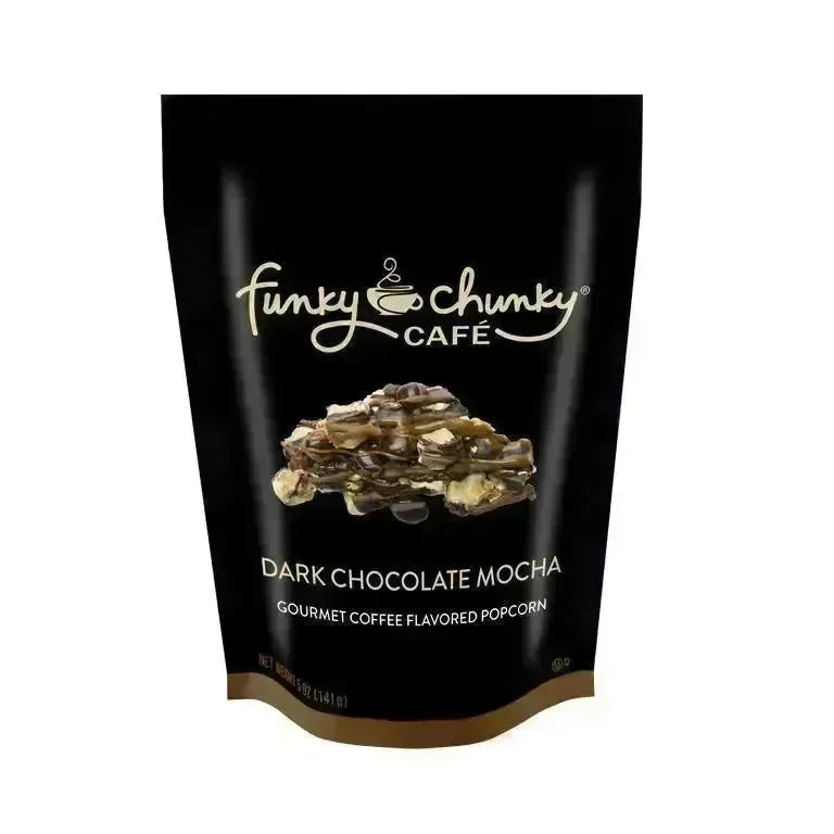 Funky Chunky Dark Chocolate Mocha Popcorn – Candy Warehouse