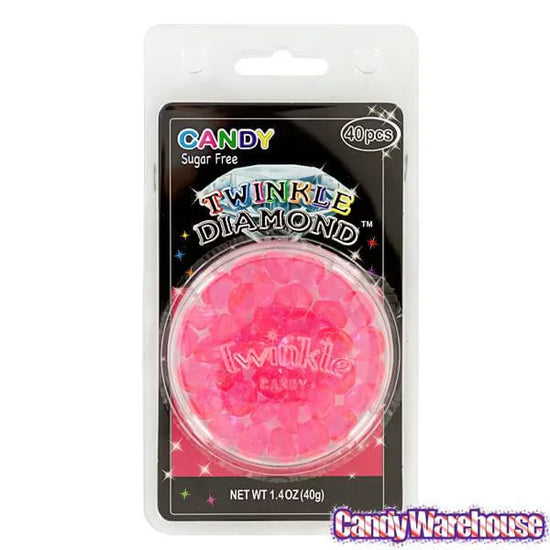 Diamond Candy Gems - Pink: 40-Piece Package | Candy Warehouse