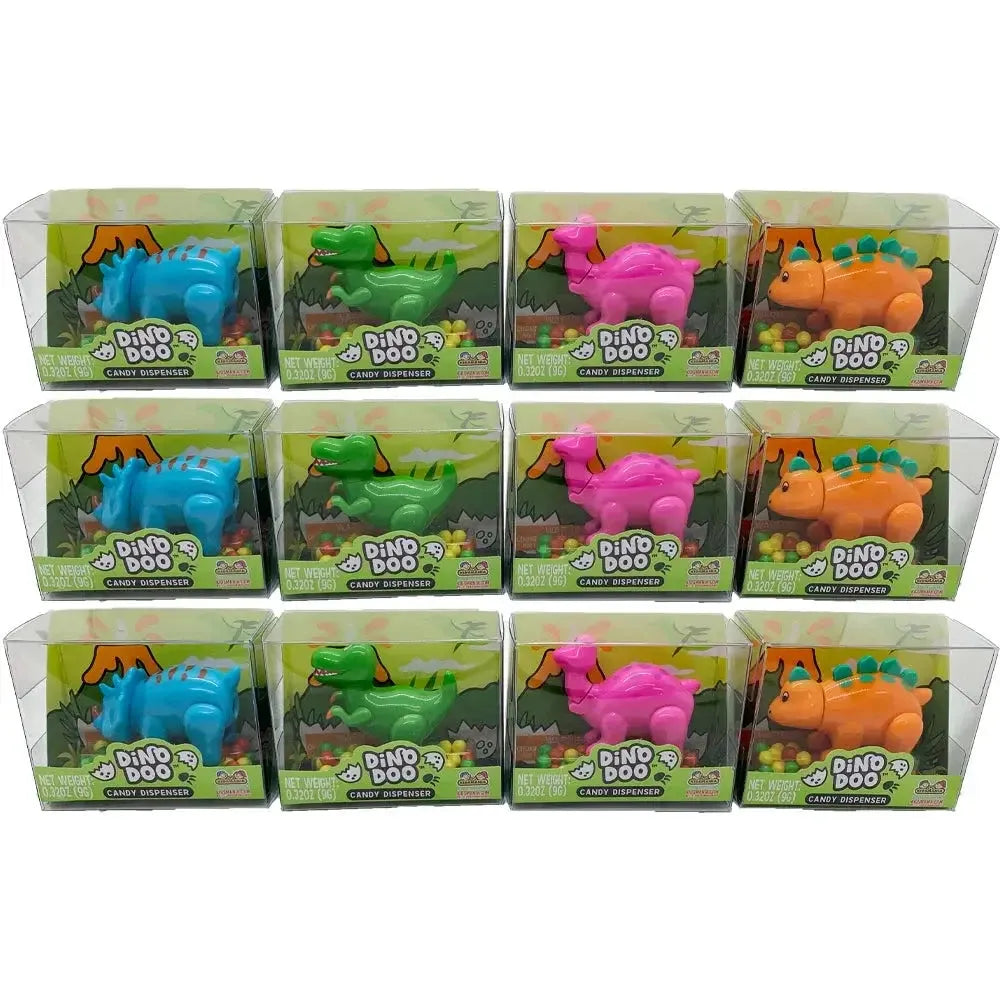 Dino Doo Pooping Dinosaur Candy Dispensers: 12-Piece Display – Candy ...
