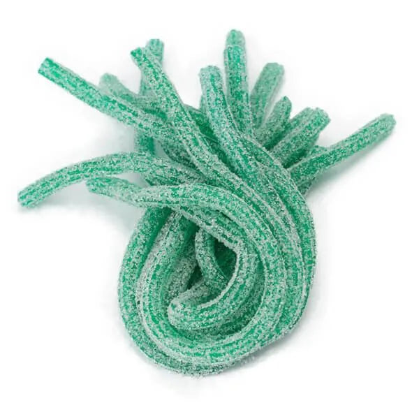 Dorval Sour Power Straws Candy - Green Apple: 200-Piece Tub – Candy ...