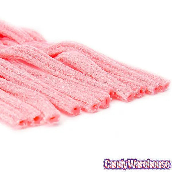 Dorval Sour Power Straws Candy - Pink Lemonade: 200-Piece Tub – Candy ...