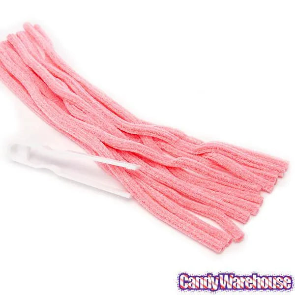 Dorval Sour Power Straws Candy - Pink Lemonade: 200-Piece Tub – Candy ...