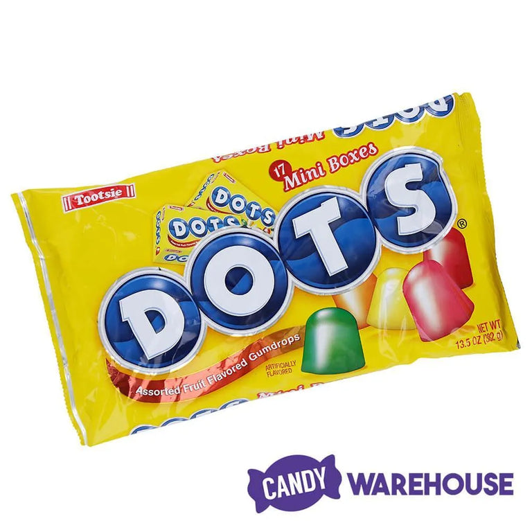 Dots Candy Mini Packs: 17-Piece Bag – Candy Warehouse
