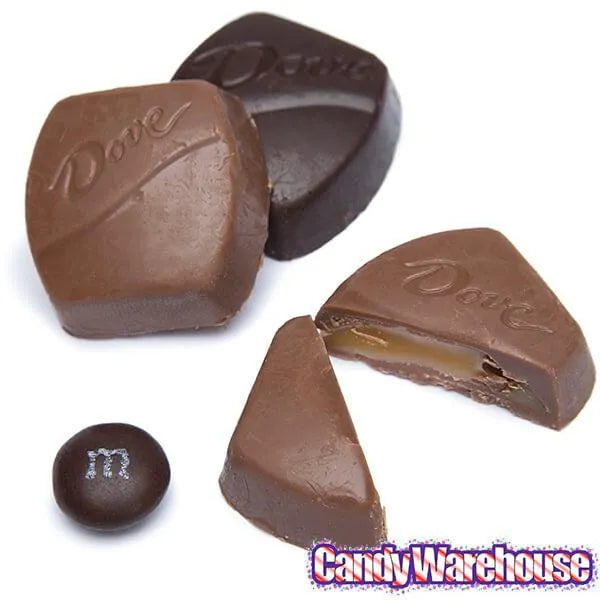 Dove Assorted Chocolate Squares in Christmas Gift Wrappers: 85-Piece B ...