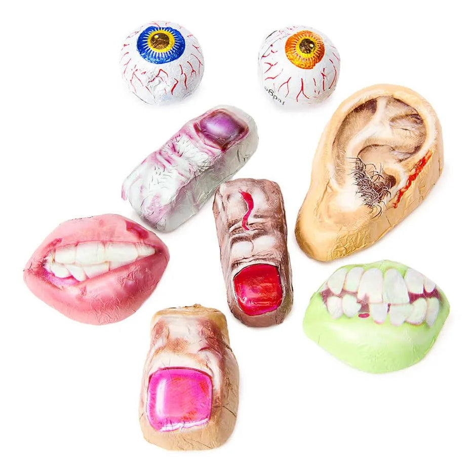 Dr. Scab's Monster Lab Chocolate Body Parts: 22-Ounce Bag – Candy Warehouse