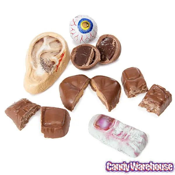 Dr. Scab's Monster Lab Chocolate Body Parts: 22-Ounce Bag | Candy Warehouse