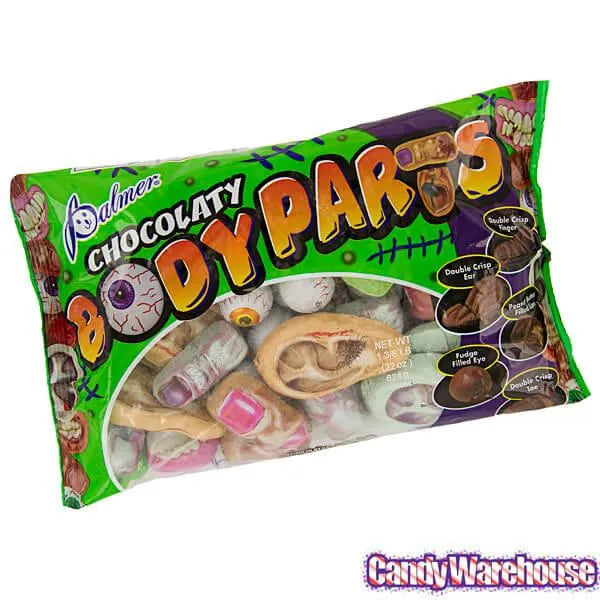 Dr. Scab's Monster Lab Chocolate Body Parts: 22-Ounce Bag | Candy Warehouse