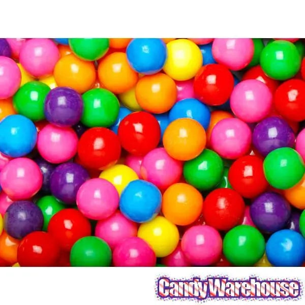 Dubble Bubble Assorted Colors 1/2-Inch Gumballs Refill Milk Carton: 24 ...