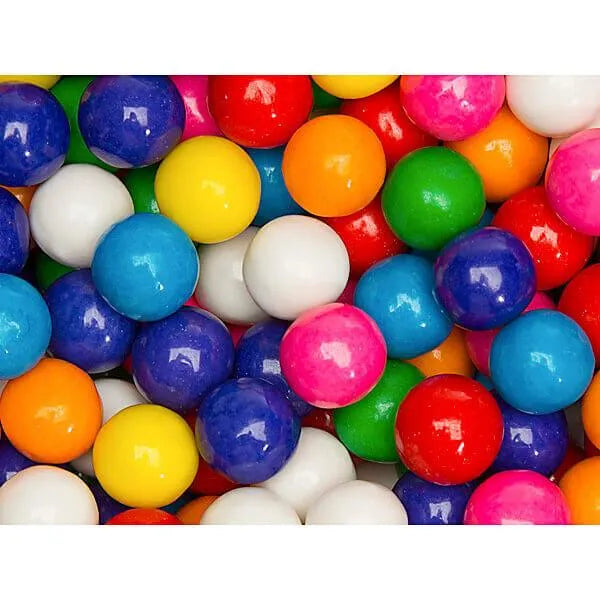 Dubble Bubble Assorted Colors 3/8-Inch Gumballs: 8500-Piece Case ...