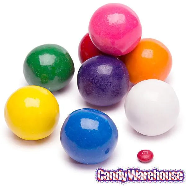 Dubble Bubble Mega Mouth 2-Inch Gumballs: 138-Piece Case – Candy Warehouse