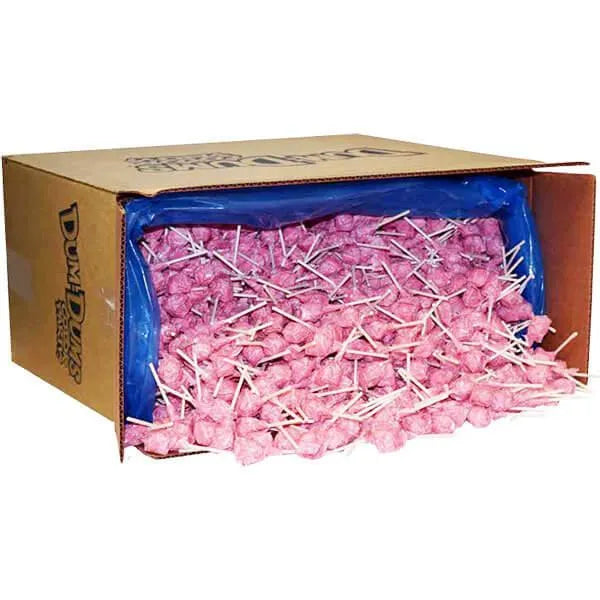 Dum Dums Light Pink Party Pops - Bubble Gum: 5LB Bag – Candy Warehouse
