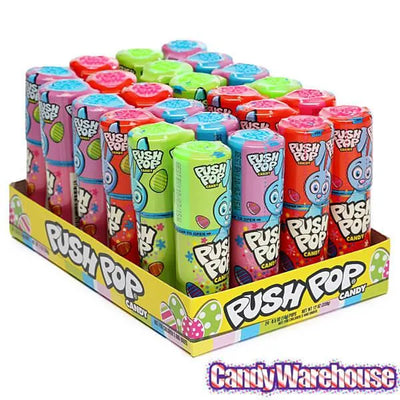 Easter Candy Push Pops: 24-Piece Display – Candy Warehouse