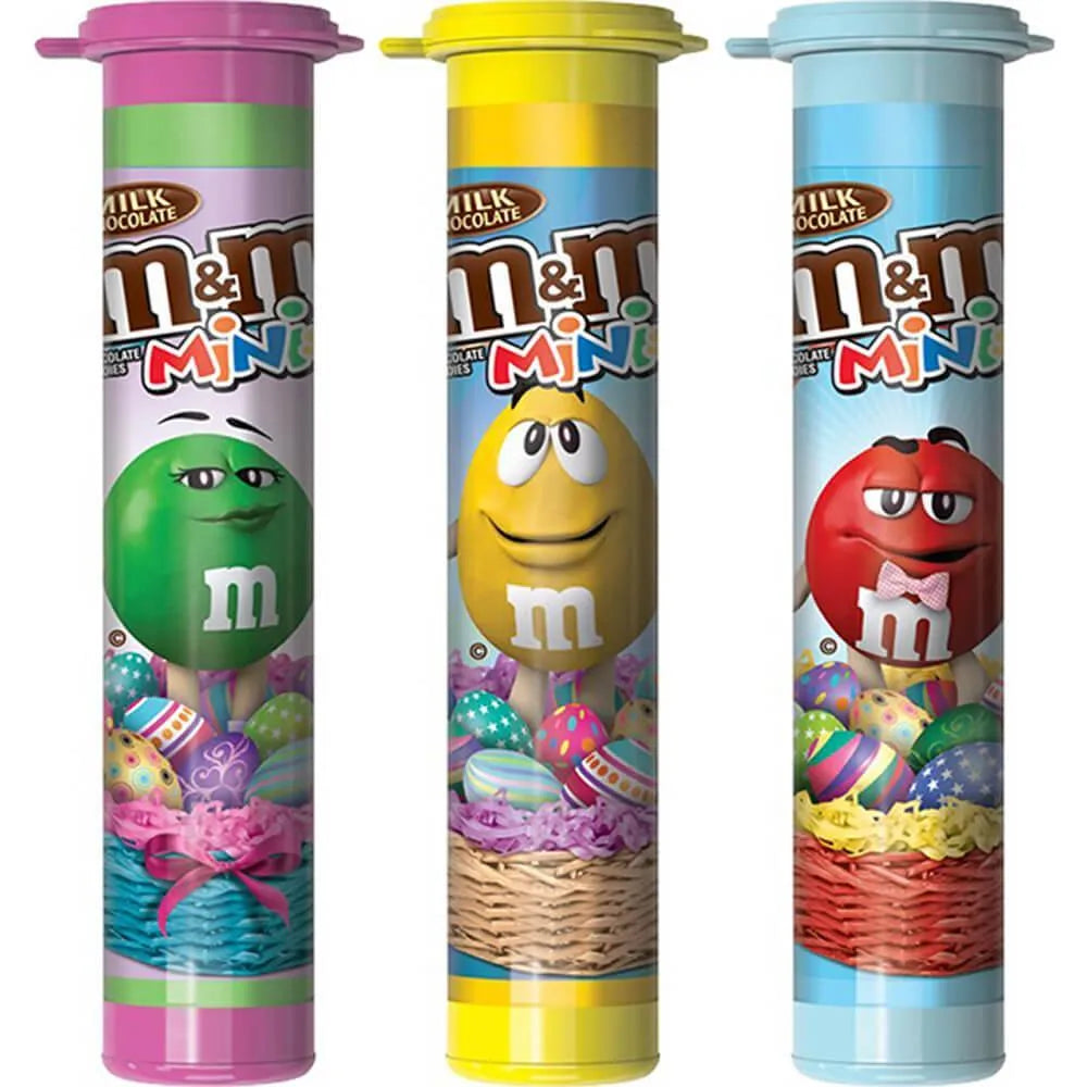 Easter M&M's Minis Candy Mega Tubes: 24-Piece Box – Candy Warehouse