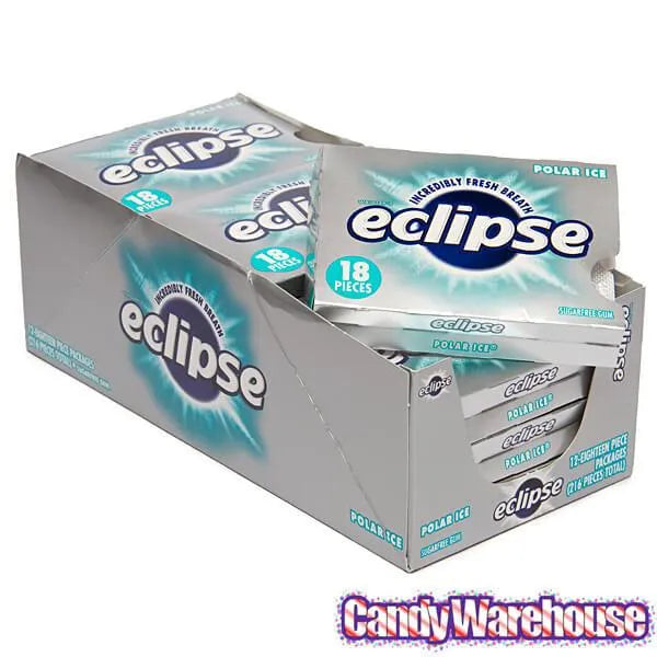 Eclipse Sugar Free Tab Gum Packs - Polar Ice: 12-Piece Box – Candy ...