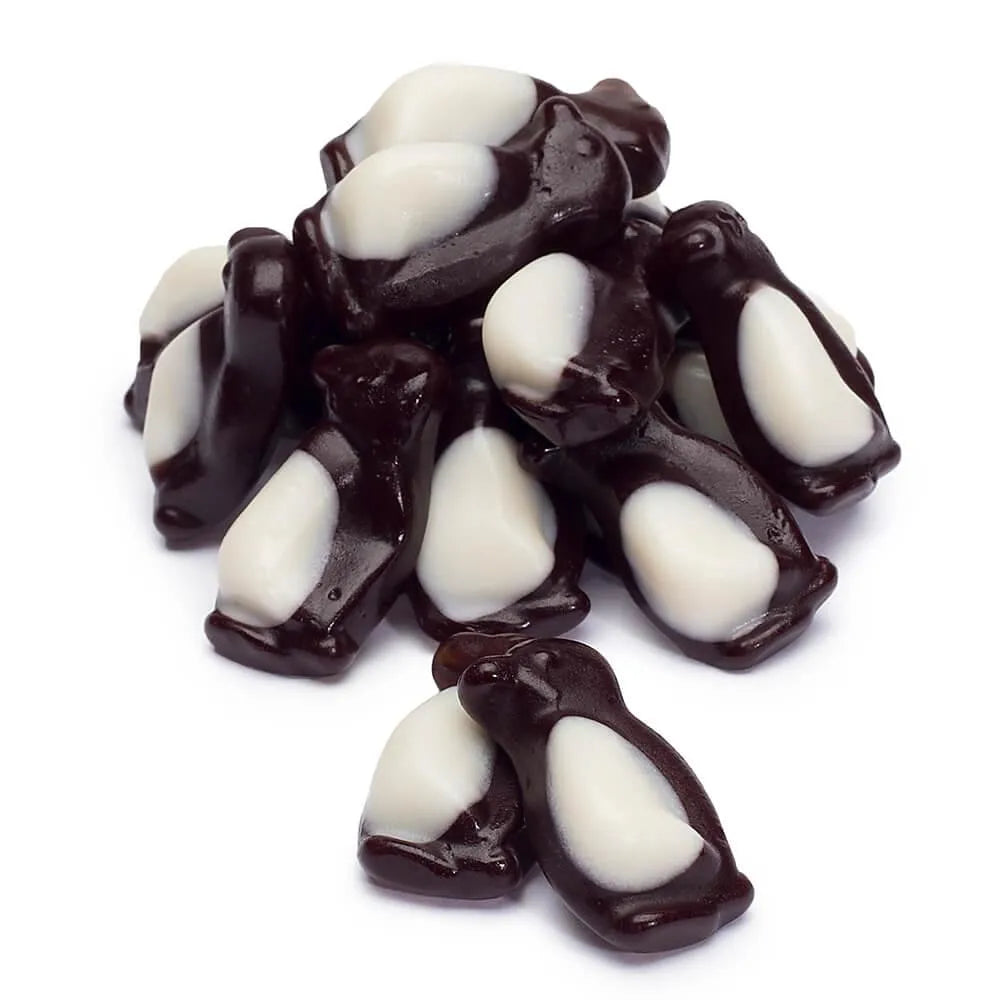Efrutti Black & White Gummy Penguins Candy: 1KG Bag – Candy Warehouse