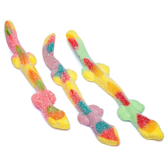 Efrutti Sour Gummy Geckos Candy: 40-Piece Box | Candy Warehouse
