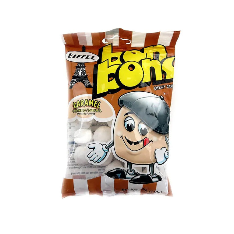 Eiffel Chewy Bon Bons 4-Ounce Packs - Caramel: 12-Piece Box – Candy ...