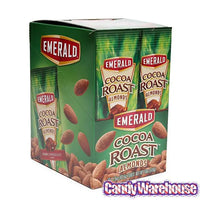 Emerald Cocoa Roast Almonds 1.5-Ounce Bags: 12-Piece Box | Candy Warehouse