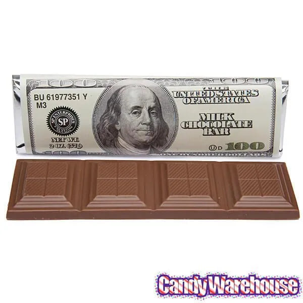 Money Candy Bar UnicoPak 90 Pack Gold Bar Gift Boxes Party Favors