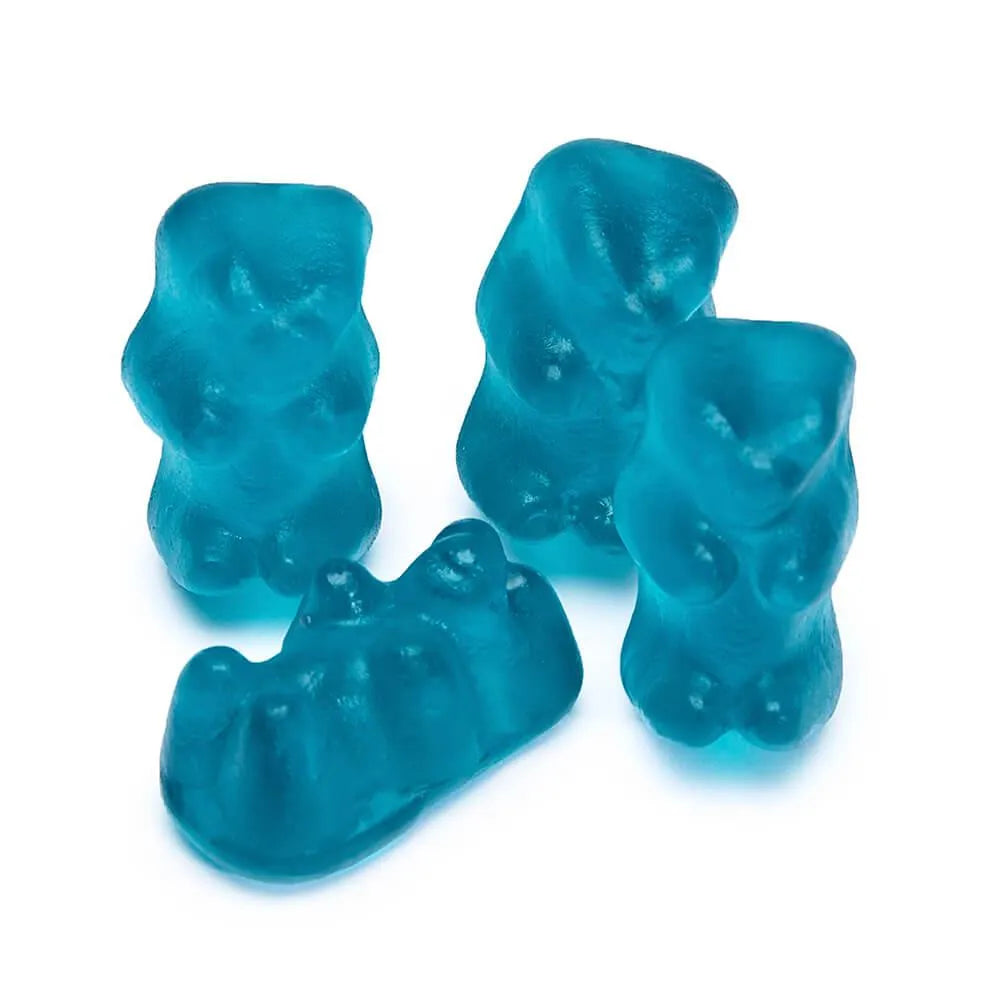 European Style Gummy Bears - Blue Raspberry: 2LB Bag – Candy Warehouse