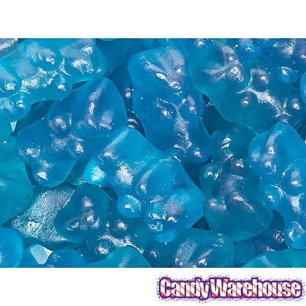 European Style Gummy Bears - Blue Raspberry: 2LB Bag – Candy Warehouse