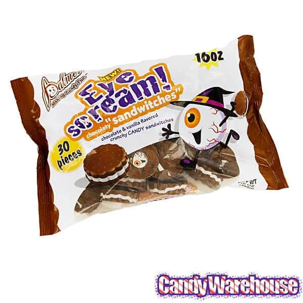 Eye Scream Chocolate and Vanilla Sandwitches: 30-Piece Bag – Candy ...