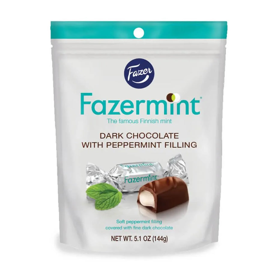 Fazermint Chocolate Creams: 5.1-Ounce Bag – Candy Warehouse