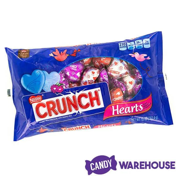 Ferrero Crunch Hearts Candy:9-Ounce Bag – Candy Warehouse
