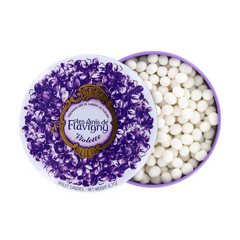 Flavigny Pastilles Violet Candy Gift Tin – Candy Warehouse