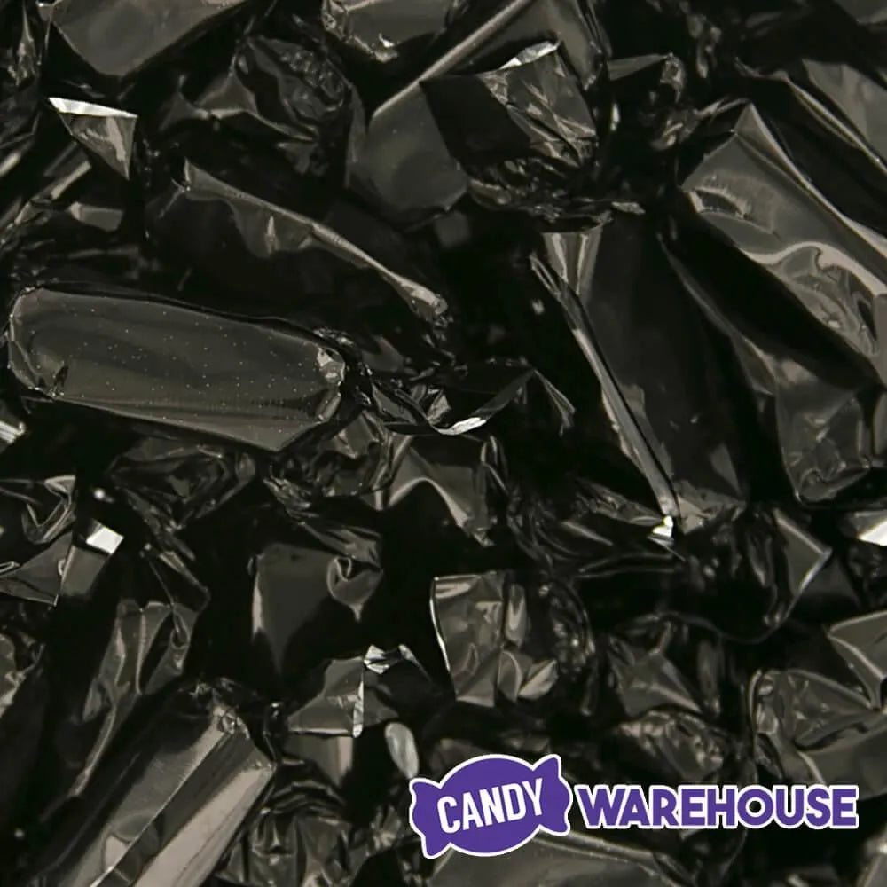 Foiled Caramel Candy - Black: 180-Piece Bag – Candy Warehouse