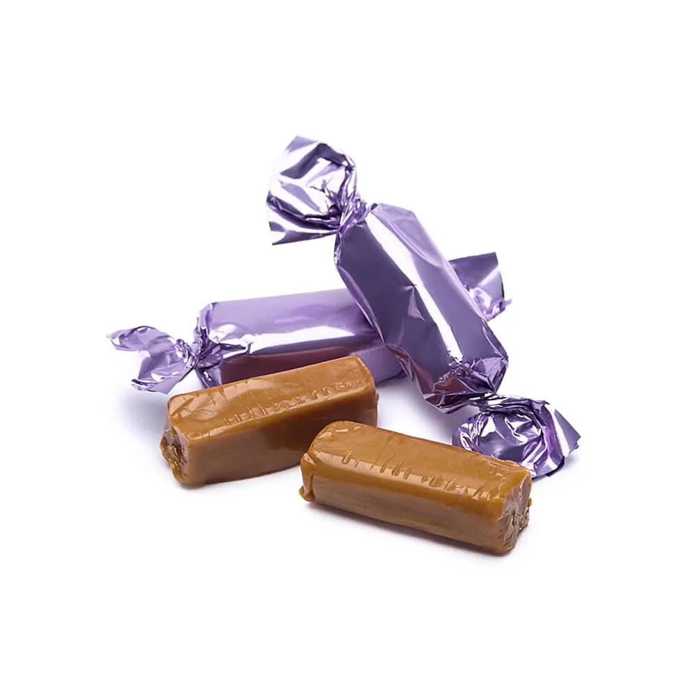 Foiled Caramel Candy - Lavender: 180-Piece Bag – Candy Warehouse