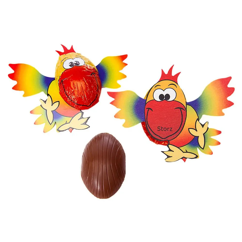 Foiled Chocolate Parrots: 60-Piece Box – Candy Warehouse