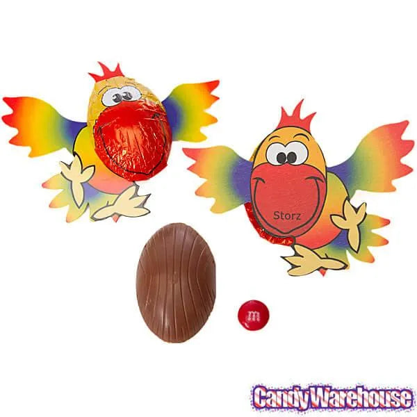 Foiled Chocolate Parrots: 60-Piece Box – Candy Warehouse