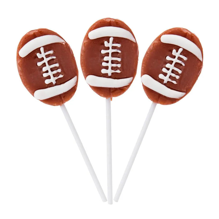 Football Suckers: 12-Piece Box | Candy Warehouse